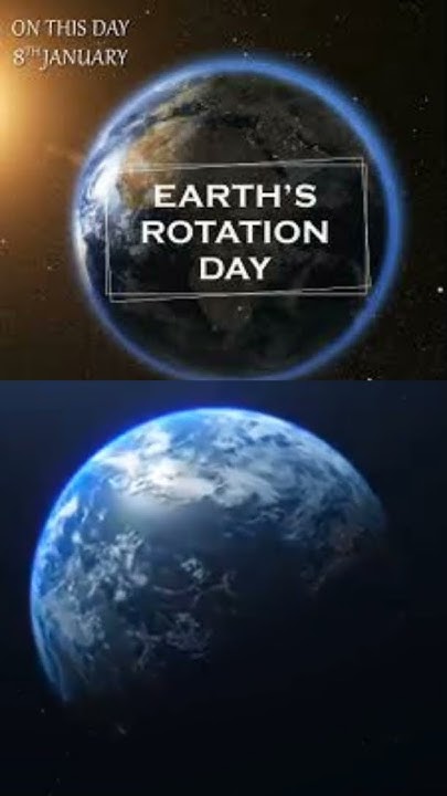 Earth's Rotation Day - International Day - 8th January - YouTube