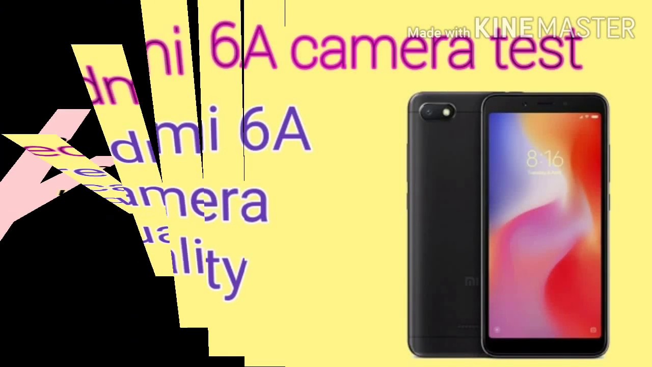 redmi 6a camera - YouTube