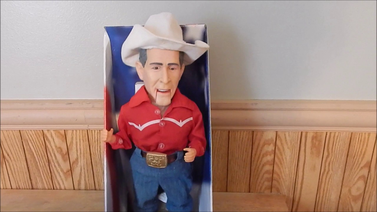 President George W. Bush Singing Dancing Doll Country Superstar Cowboy ...