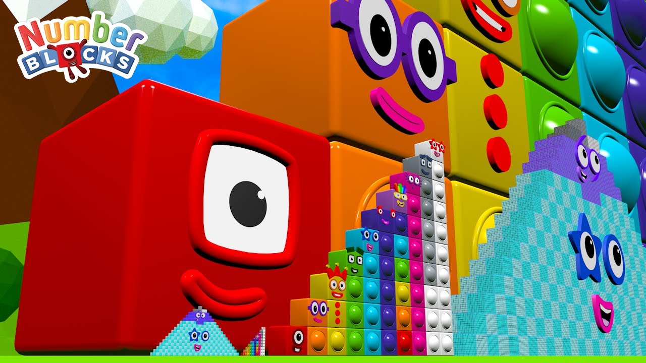 Numberblocks New Episodes Step Squad 30 vs 569 MILLION BIGGEST - Learn ...