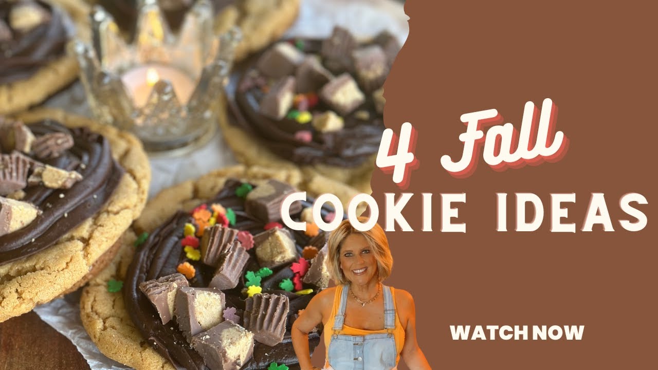 4 FALL COOKIE RECIPES - YouTube