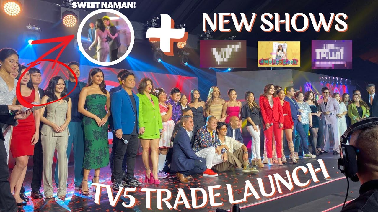 EXCLUSIVE ganaps from the TV5 Trade Launch with Kapamilya and Kapatid ...