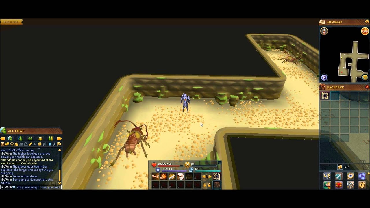 RS3 F2P Money Making Guide | Cockroach Soldiers - YouTube