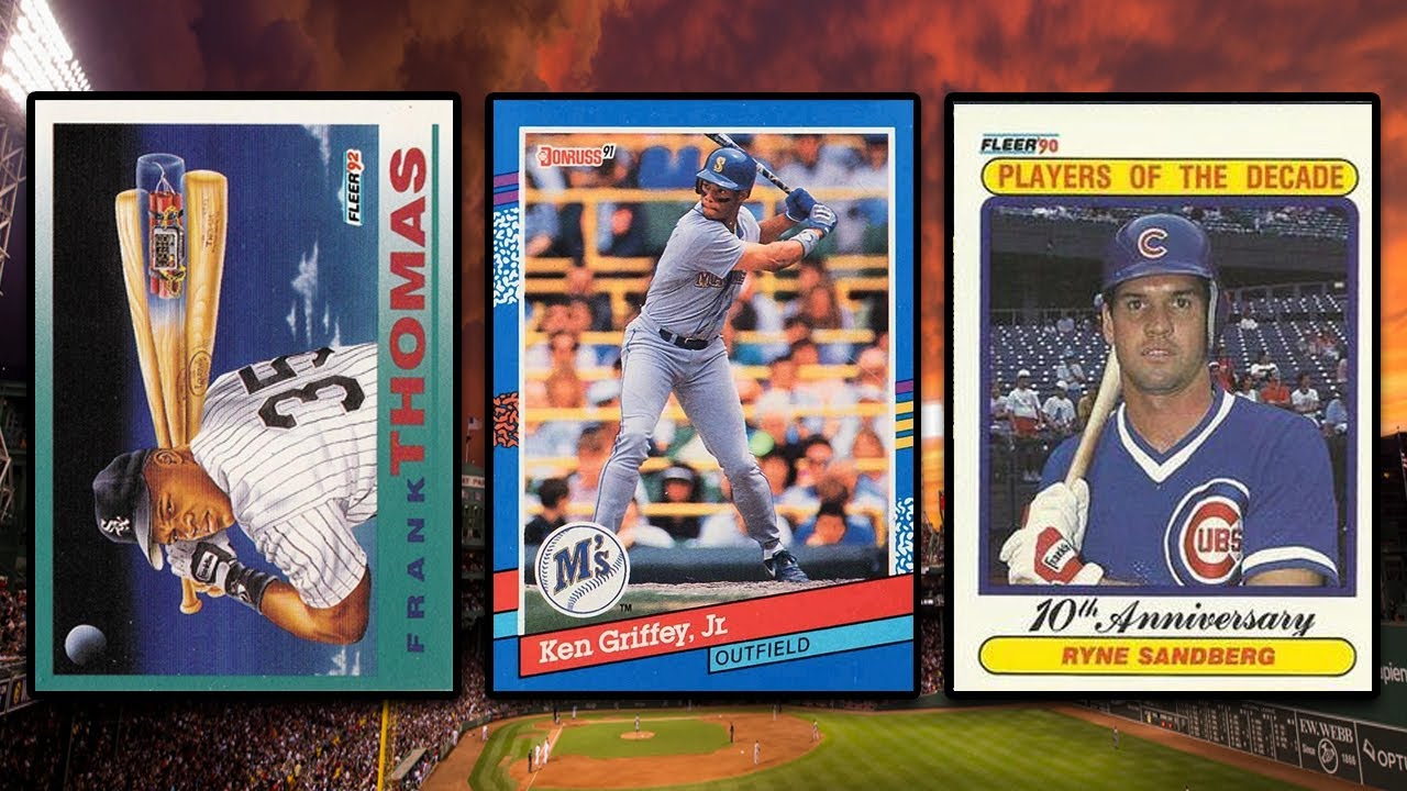 Top 50 Highest Selling 1990s Baseball Cards! - YouTube