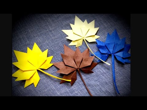 |elegant leaf makingidea |3D leaf |papercraft |diy |youtube ...