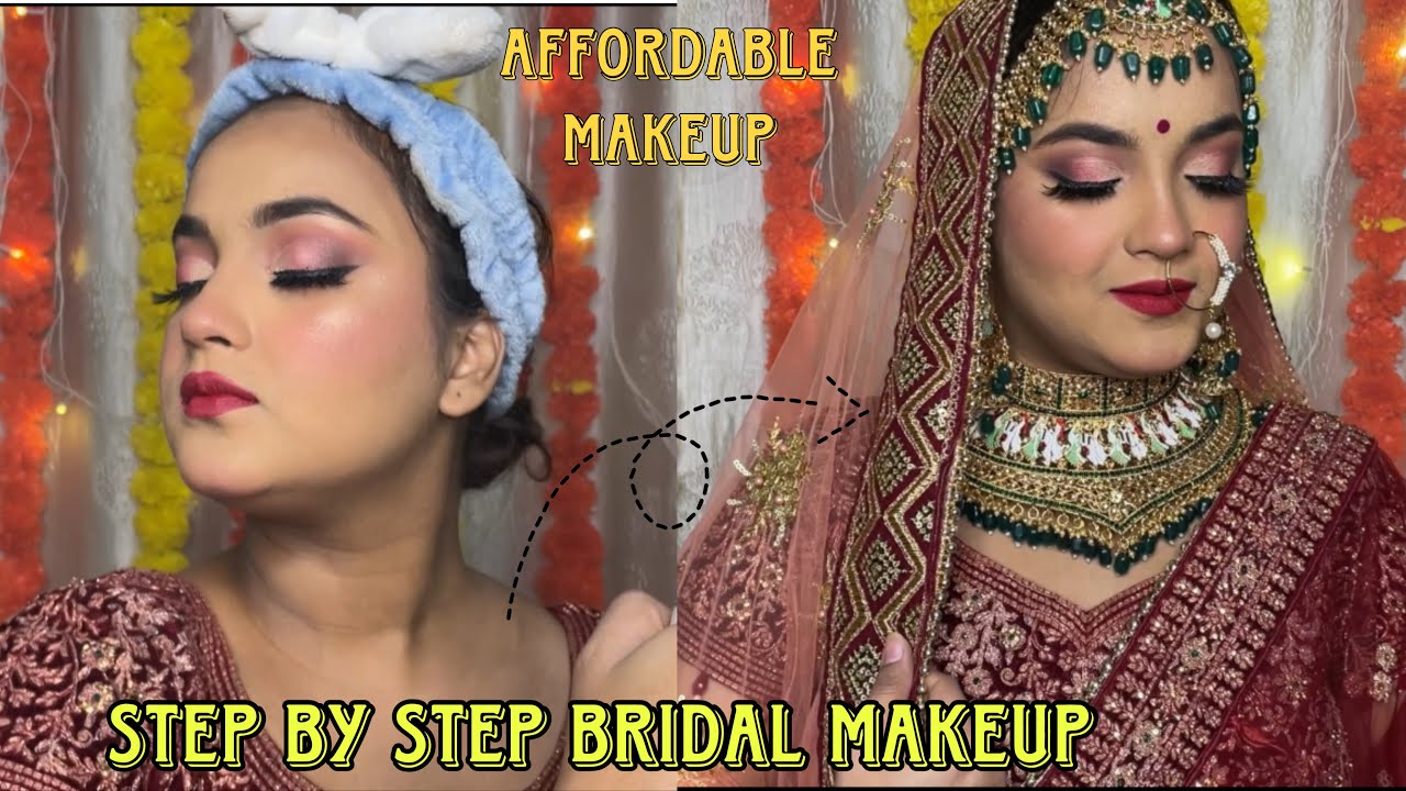How To Do Bridal Makeup Step By Step With Pictures | Saubhaya Makeup