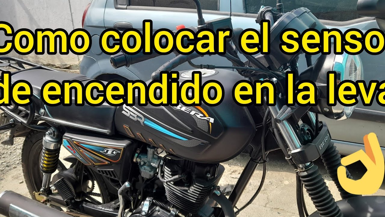 Bera sbr 150cc.. sensor de encendido en velocidad.. Facil y rapida ...