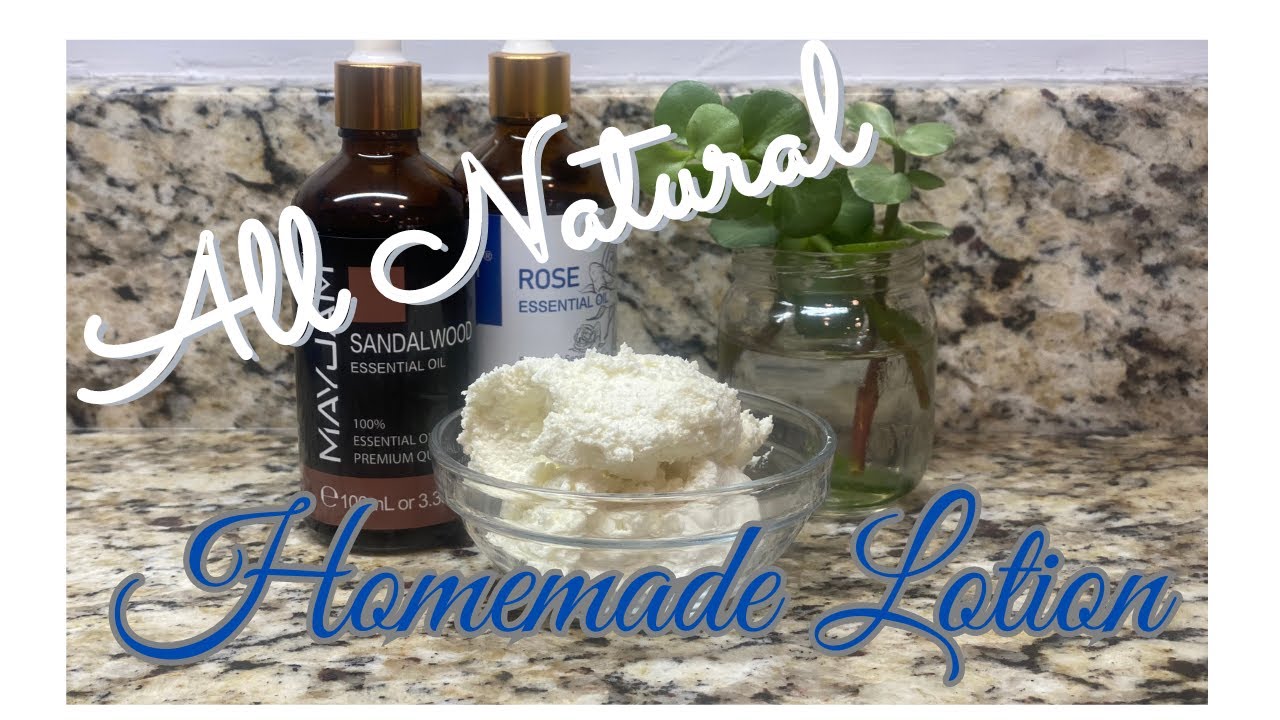 Homemade Natural Hand Lotion: Easy Recipe! - YouTube