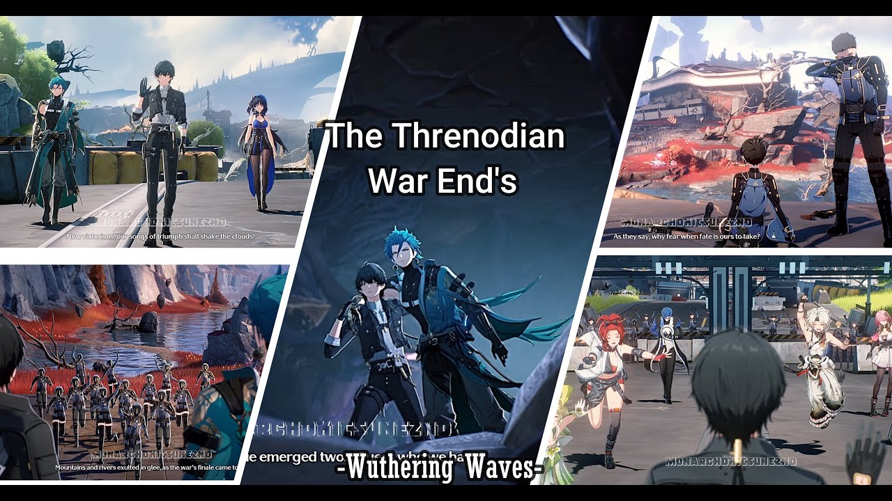 Wuthering Waves: PART - 6 -Cutscene- Ovathrax Threnodian The War is ...