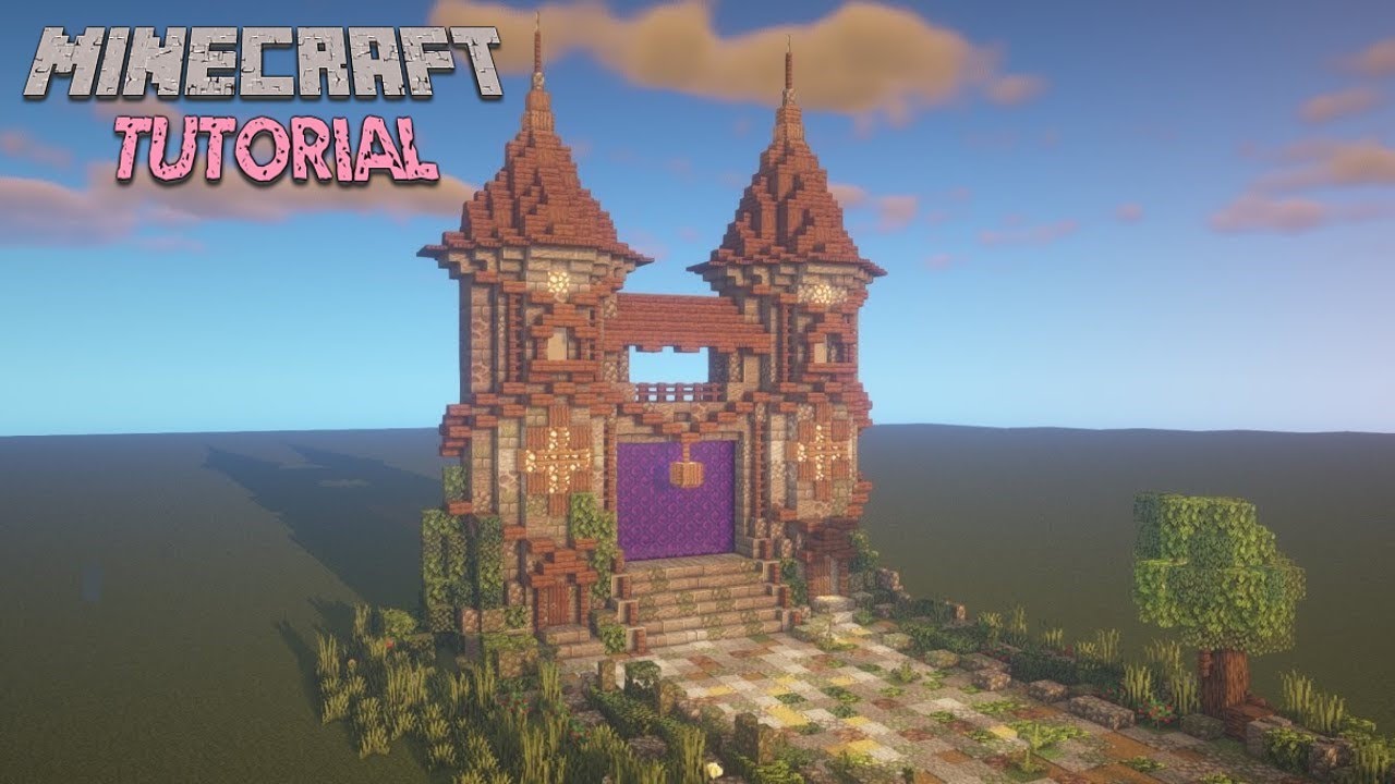 Minecraft Medieval Nether Portal