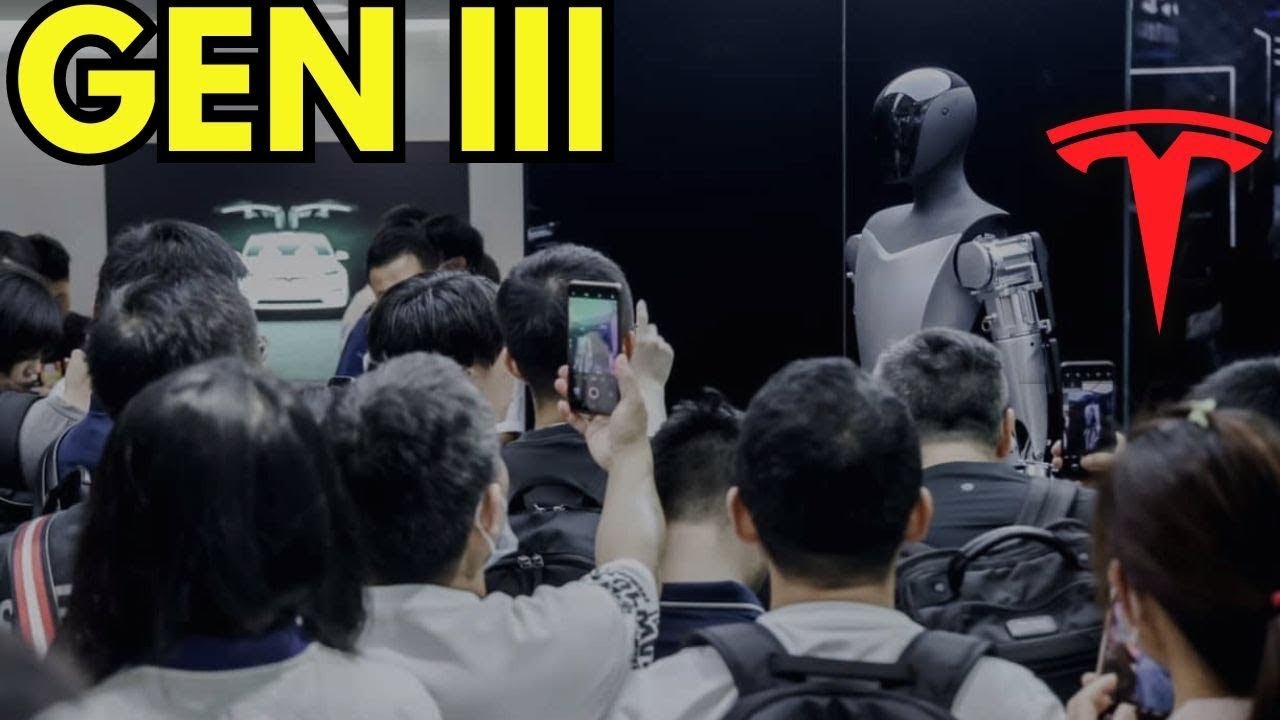 Elon Musk ANNOUNCES Tesla Bot Optimus Gen 3 with Enhanced Security ...