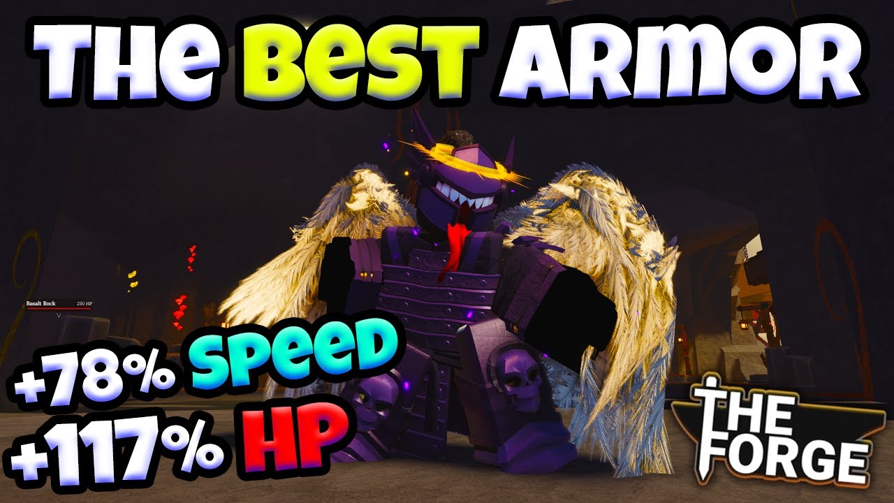 HOW To Craft THE BEST Armor On The Forge For FARMING | Armor Recipe ...