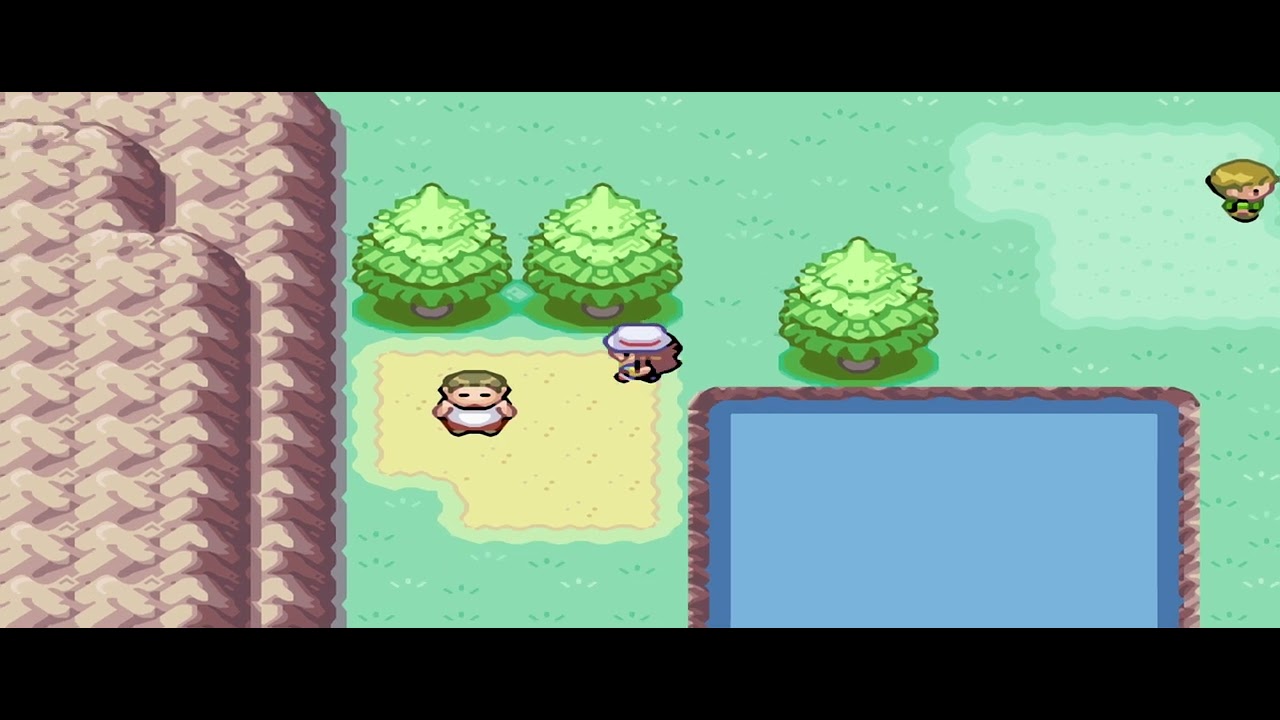 Pokemon FireRed ULTRAWIDE: HM05 Flash, Dreameater Move, Old Amber (No ...