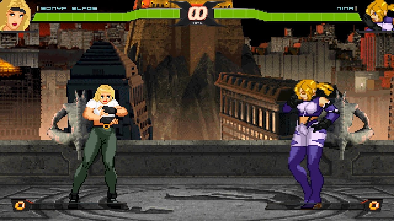 MUGEN - Sonya Blade vs. Nina - Download - YouTube
