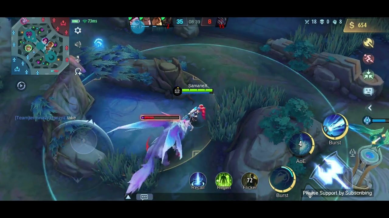 Layla Savage X 2 + 31 Kills Zero death | Insane Lifesteal | MLBB - YouTube