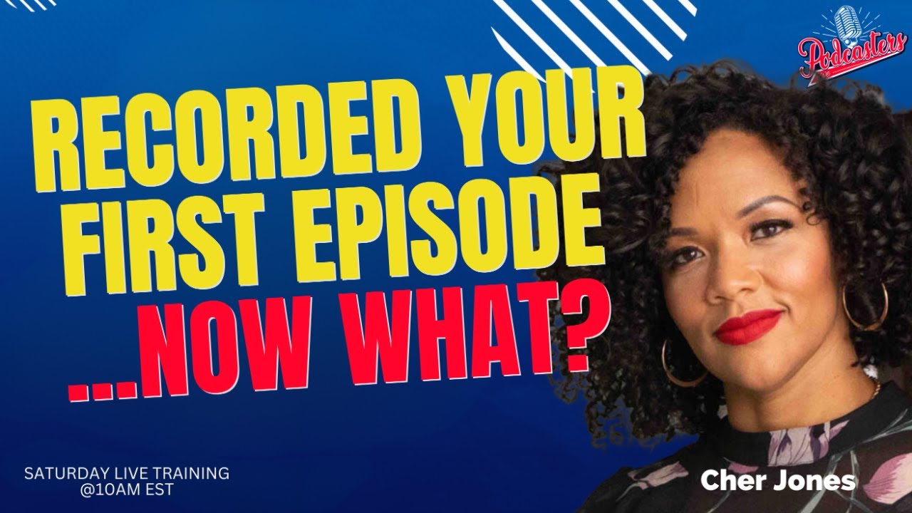 Recorded your first podcast episode...Now What? - YouTube