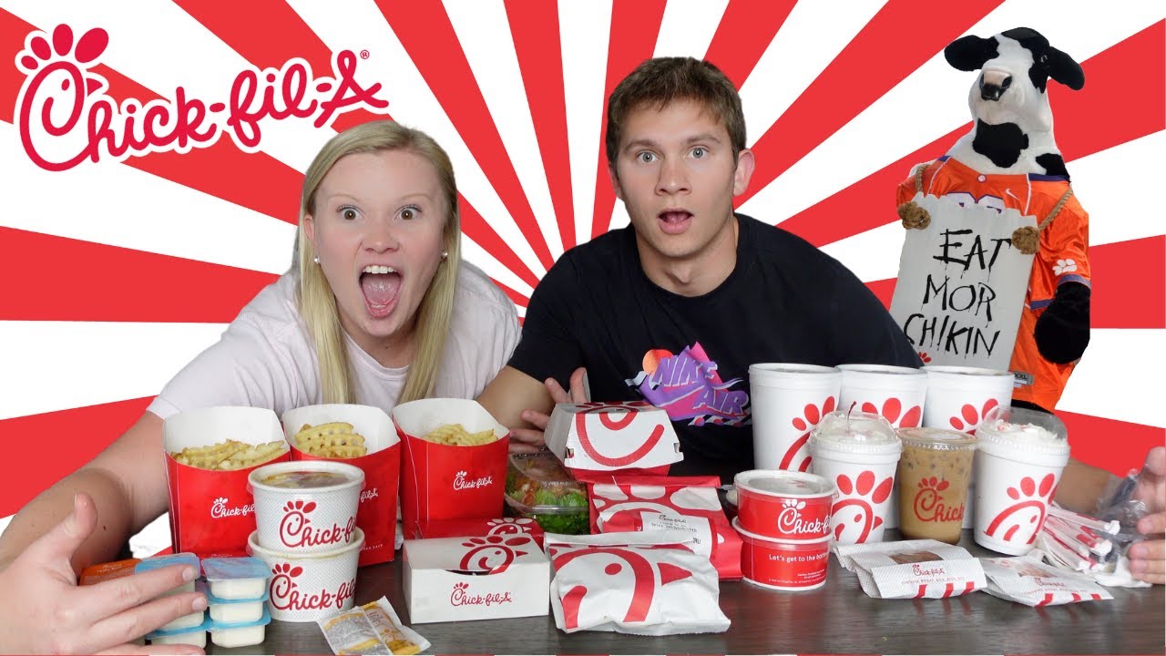 The Chick-Fil-A Full Menu Challenge - YouTube