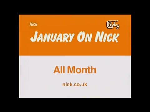 Nickelodeon UK Ads & Continuity 13th January 2005