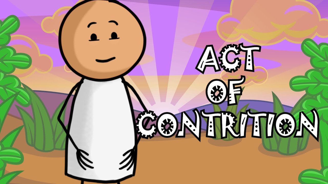 ACT OF CONTRITION (Modern) | A Powerful Prayer of Repentance and Mercy ...