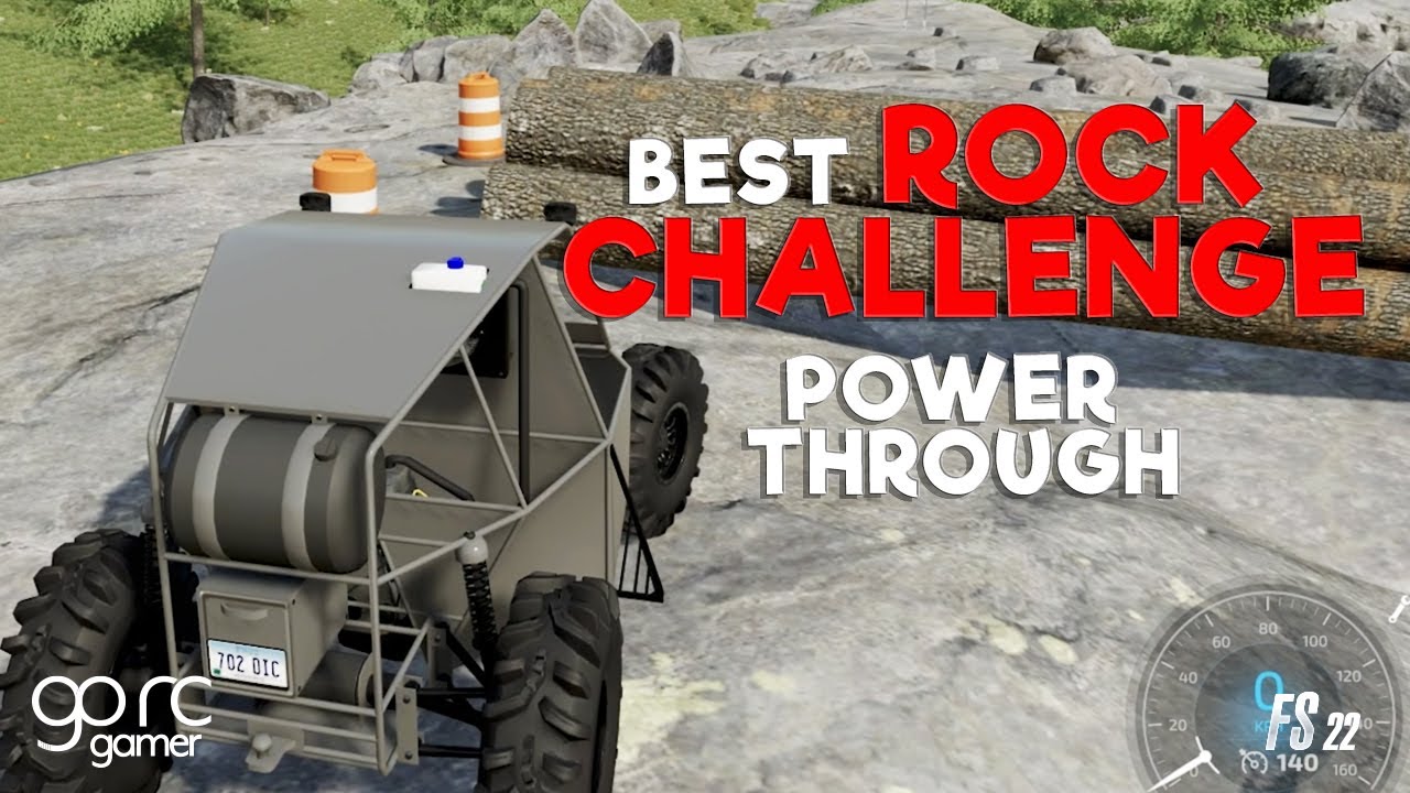 FS22: Best Rock Challenge Power Through! - YouTube