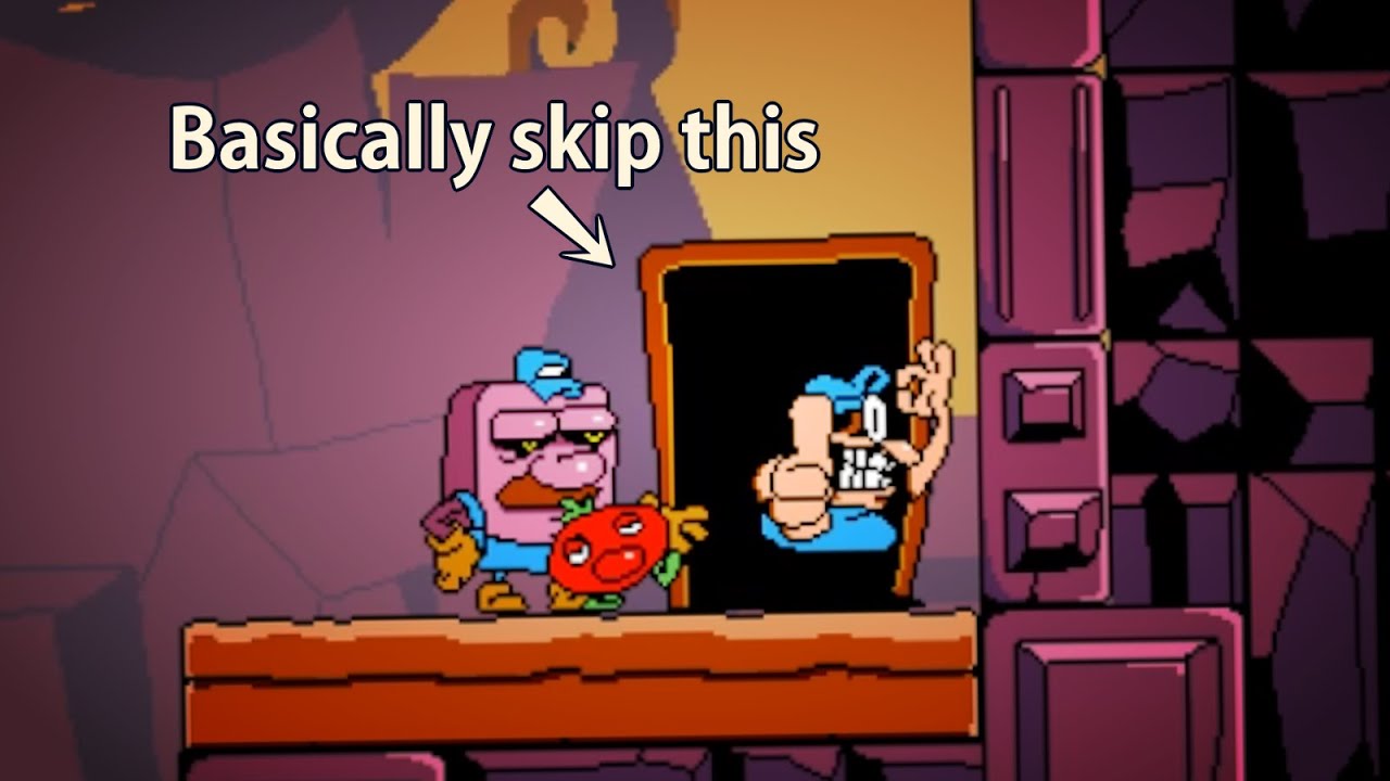 (irrelevant lol) Door animation skip glitch - Pizza Tower speedrun ...