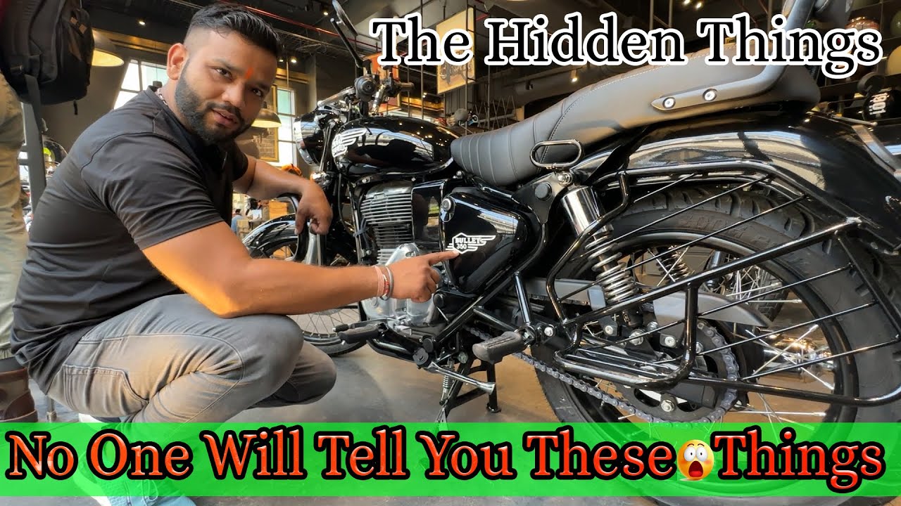 Royal Enfield Bullet Standard 350 | New 2023 Bullet 350 Military Black ...