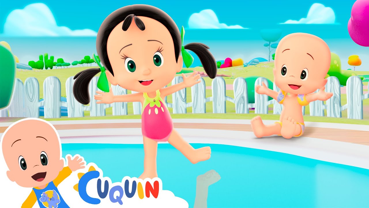Let's dance and swim! | Cleo & Cuquin: Fun Nursery Rhymes - YouTube