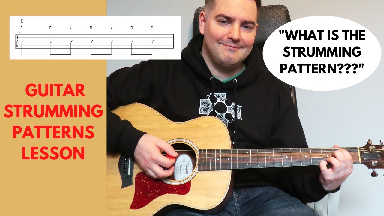 Guitar Strumming Patterns Lesson | Tutorial - YouTube