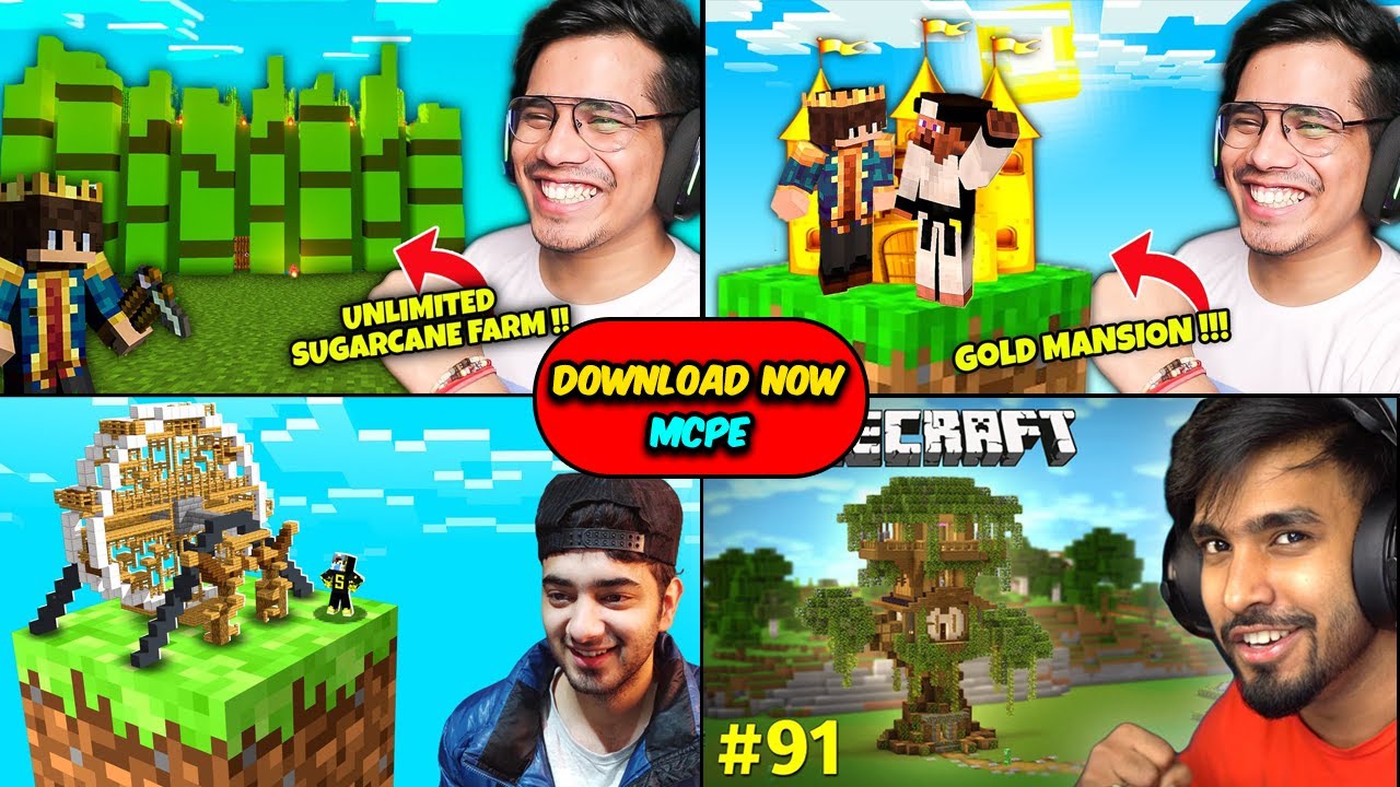 TOP YOUTUBER MINECRAFT MAP DOWNLOAD | DOWNLOAD ALL BIG YOUTUBERS ...