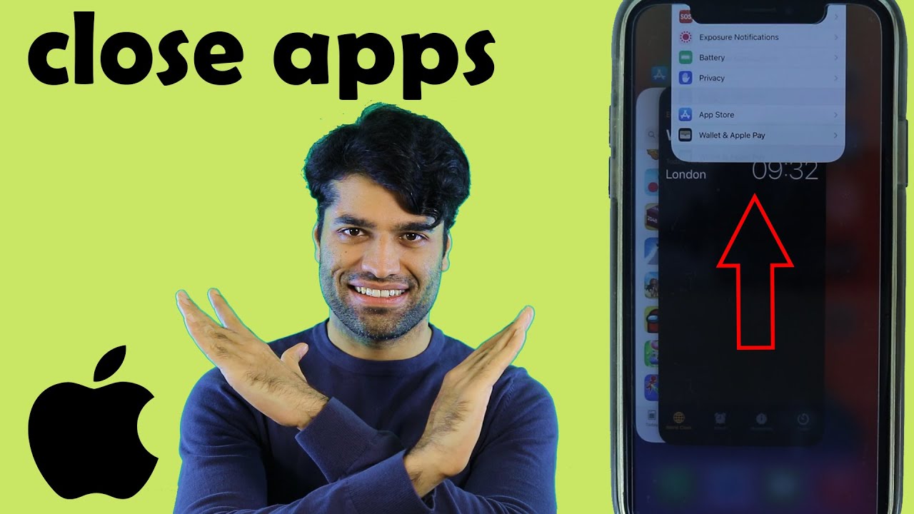 How to close apps on iPhone - YouTube