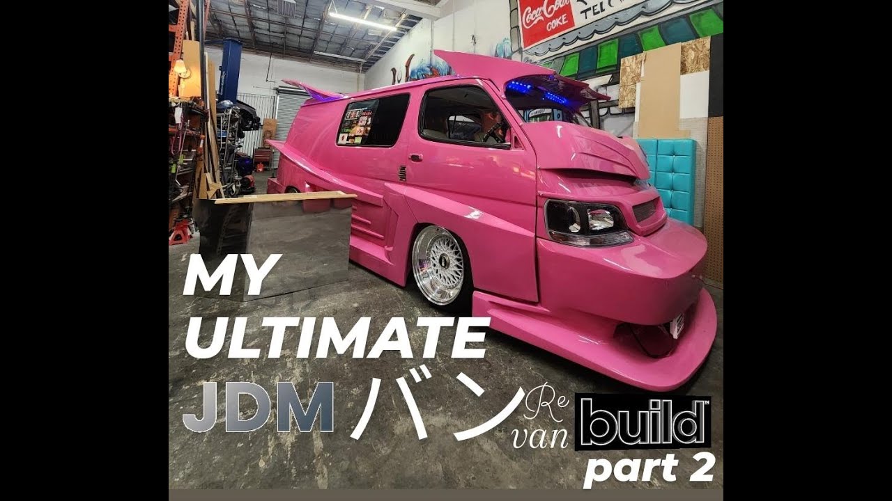 My ULTIMATE JDM VAN Sema 2023 project back on track part 6! - YouTube
