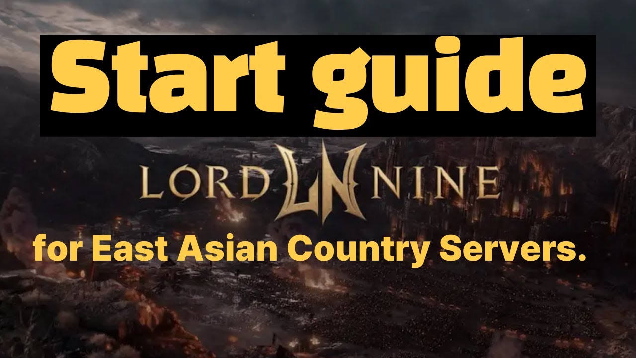 [로드나인] (字幕) for East Asian Country Servers #로드나인 #lordnine #權力之望 - YouTube