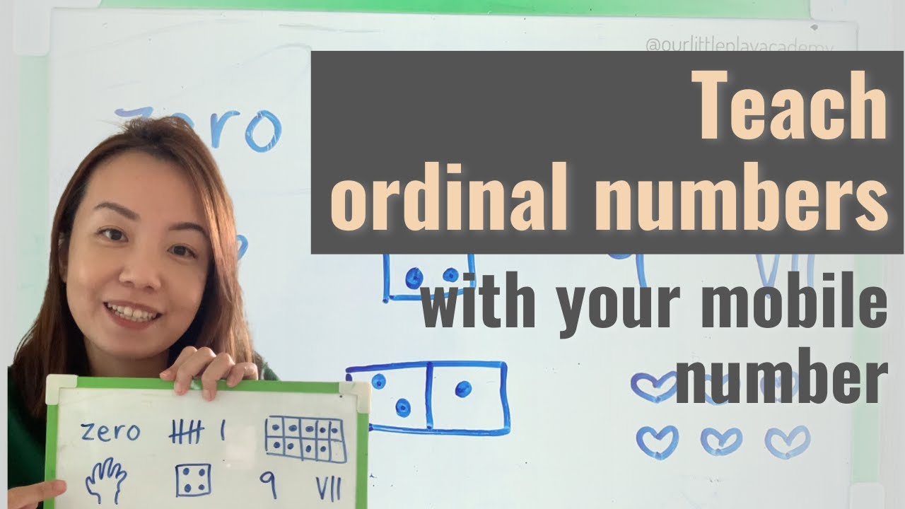 Fun Game to learn ordinal numbers | Simple Low Prep Math Activities for ...