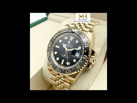 RL GMT-Master II 126718GRNR Yellow gold,Jubilee, Black, 40mm ( Brand new 04.2026)