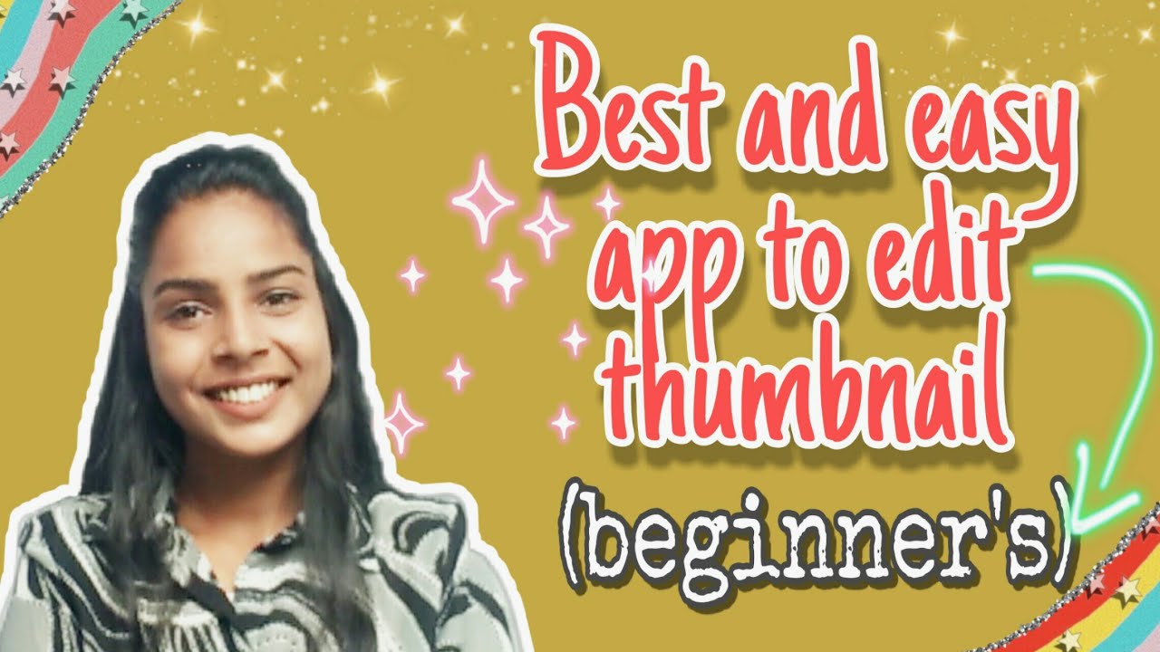 3 easy app to edit thumbnail for Beginner || YouTube - YouTube