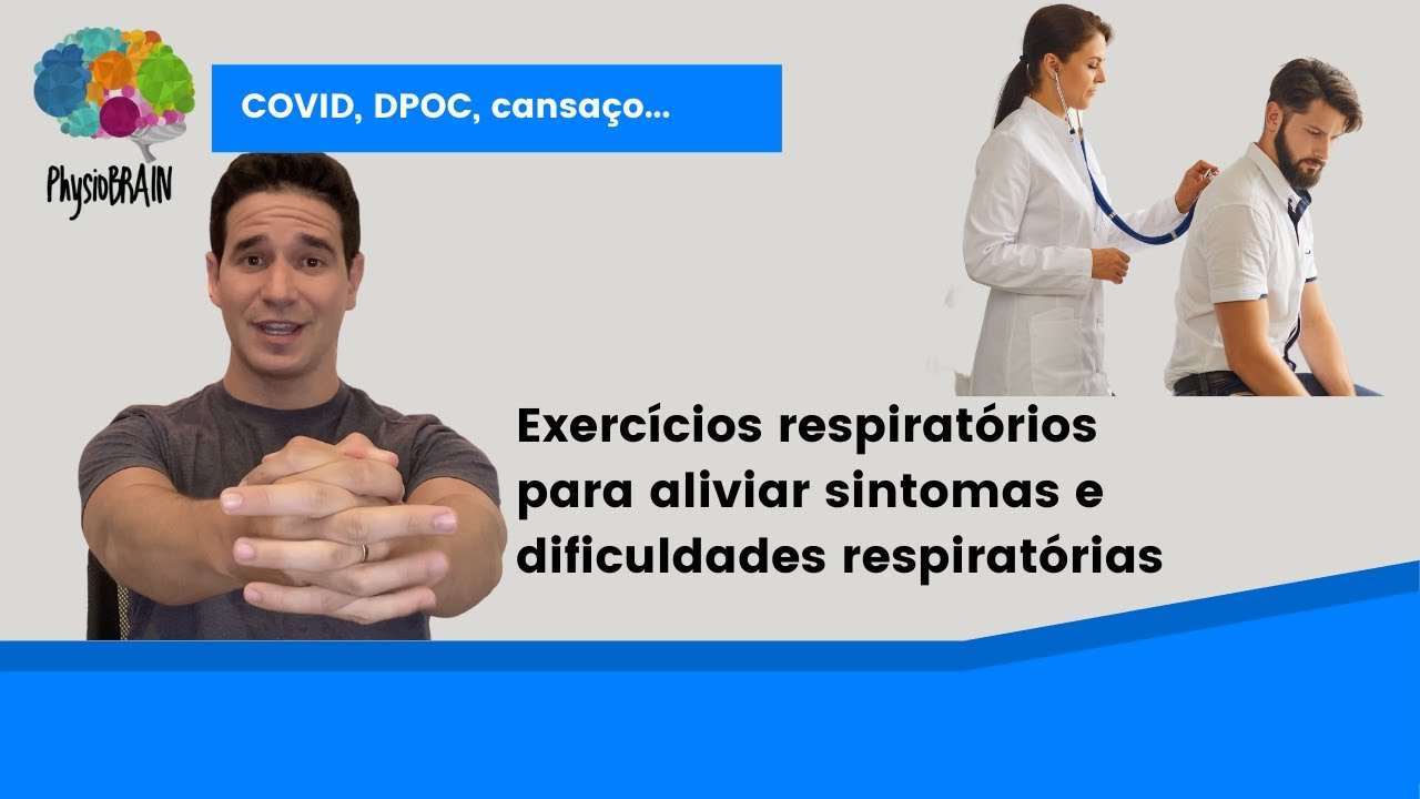 Exercícios respiratórios para respirar melhor - COVID, Dificuldade ...