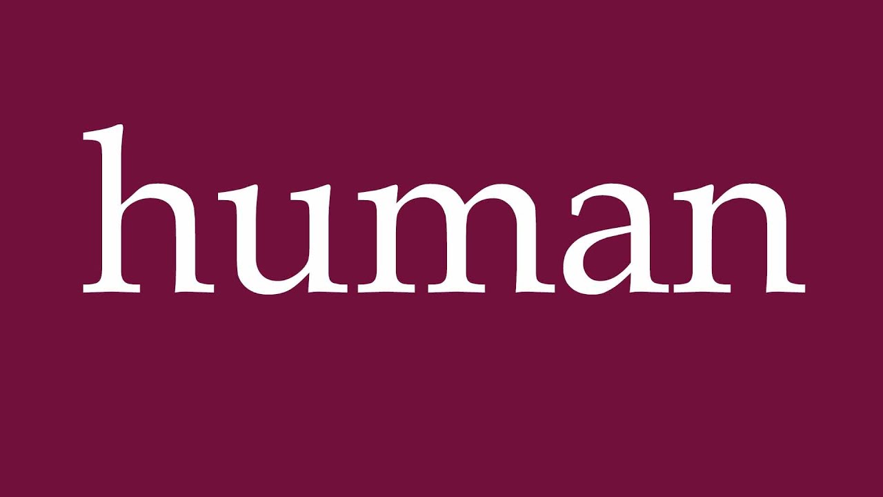 How to Pronounce ''human'' (humane) Correctly in German - YouTube