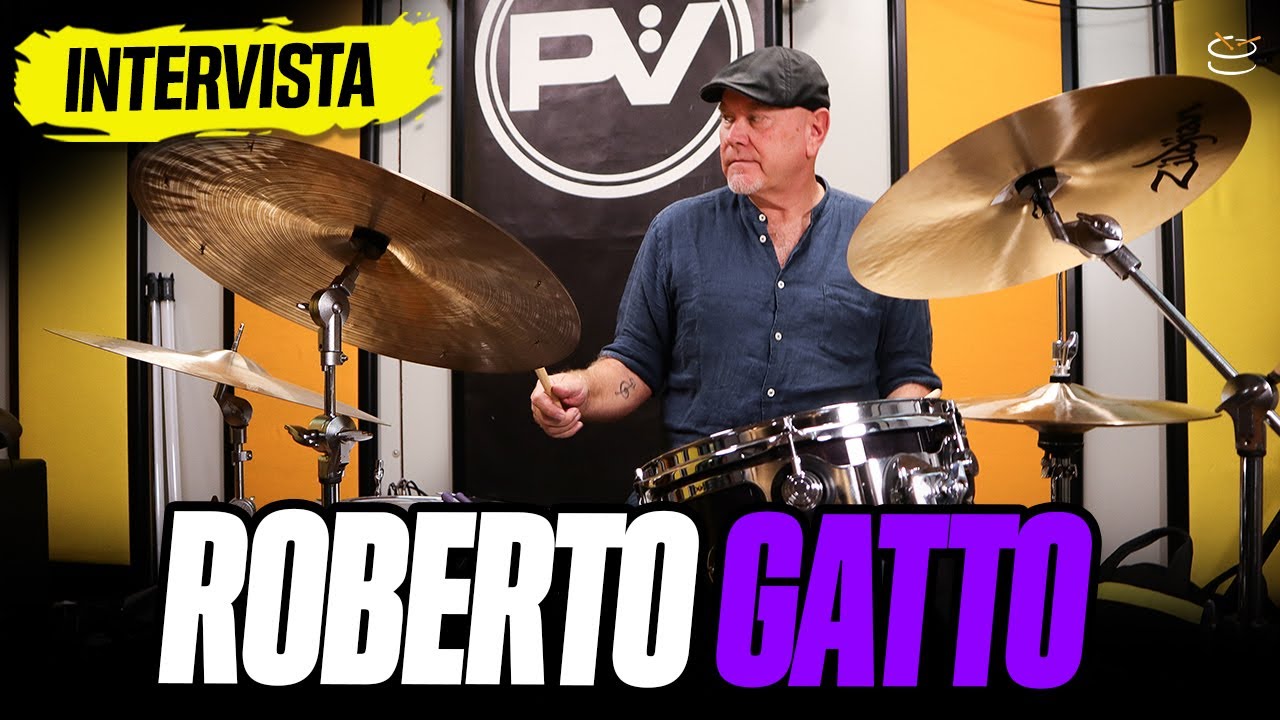 IL FUORICLASSE della batteria Jazz - ROBERTO GATTO (Intervista) - YouTube