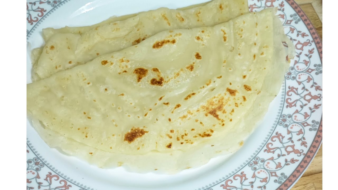 Soft Maida Roti With Liquid Dough Recipe - YouTube