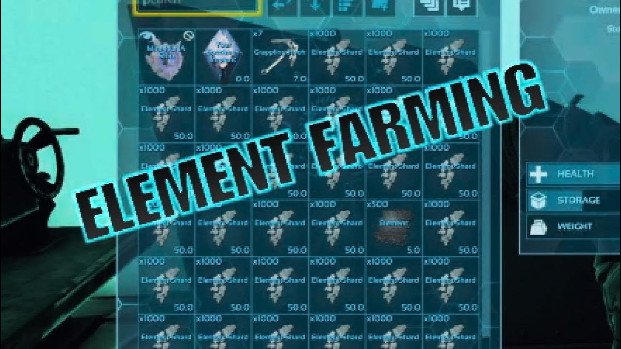 ARK Genesis 2 How To Farm Element PART 2 - YouTube