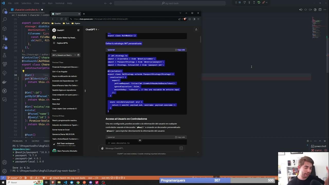 Aplicación Fullstack Nestjs Angular Final Youtube