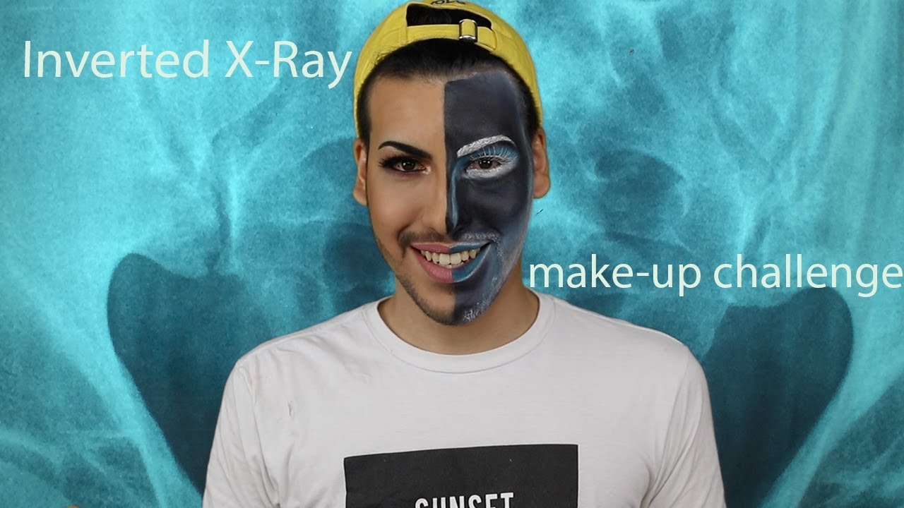 Inverted X-Ray make-up challenge - YouTube