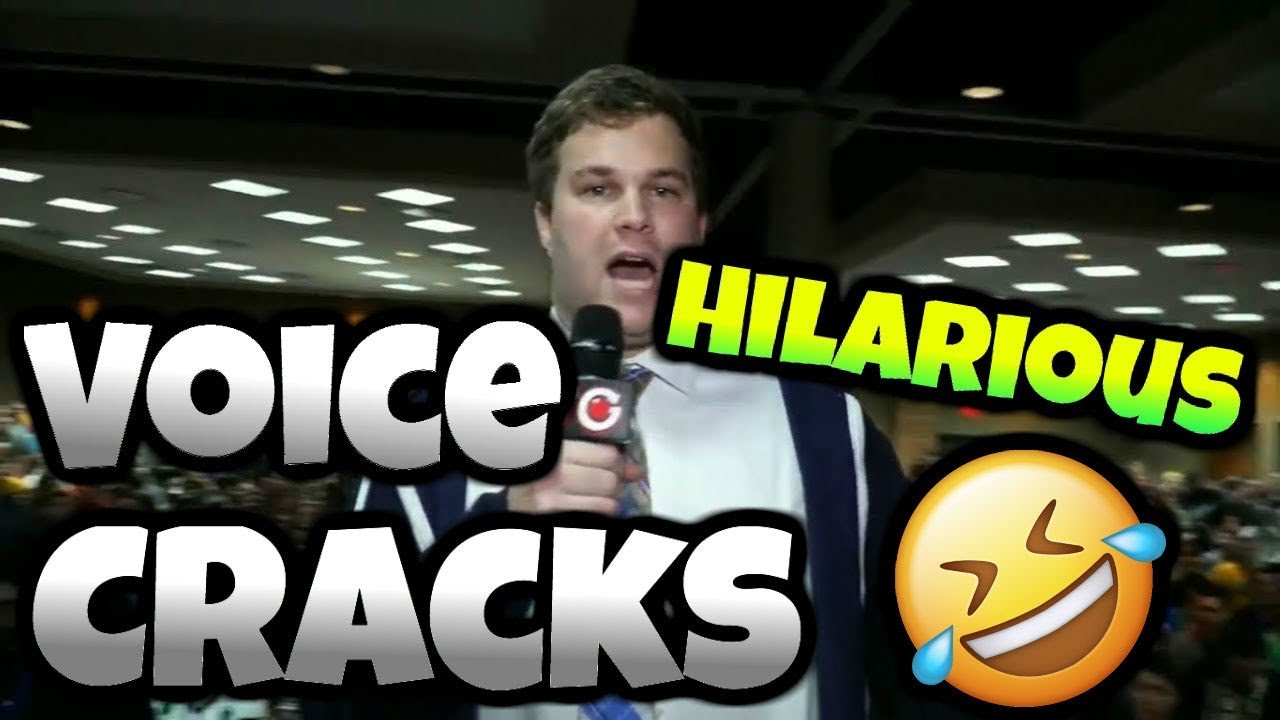 Reacting to VOICE CRACK Compilations!! (Hilarious) w/Luke - YouTube