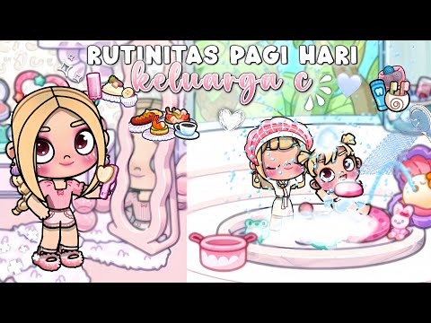 KEGIATAN PAGI KELUARGA C DI RUMAH BARU |ANAK-ANAK HAMPIR TELAT| DRAMA AVATAR WORLD