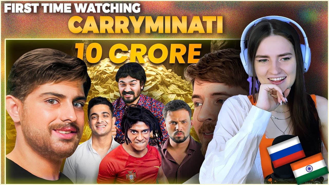 First time reacting on CARRYMINATI | MR BEAST PARODY 🤑 Ft. INDIAN ...