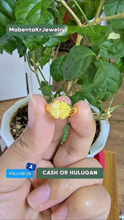 CLOVER RING 3.75g | 24k Korean Gold #koreangold - YouTube