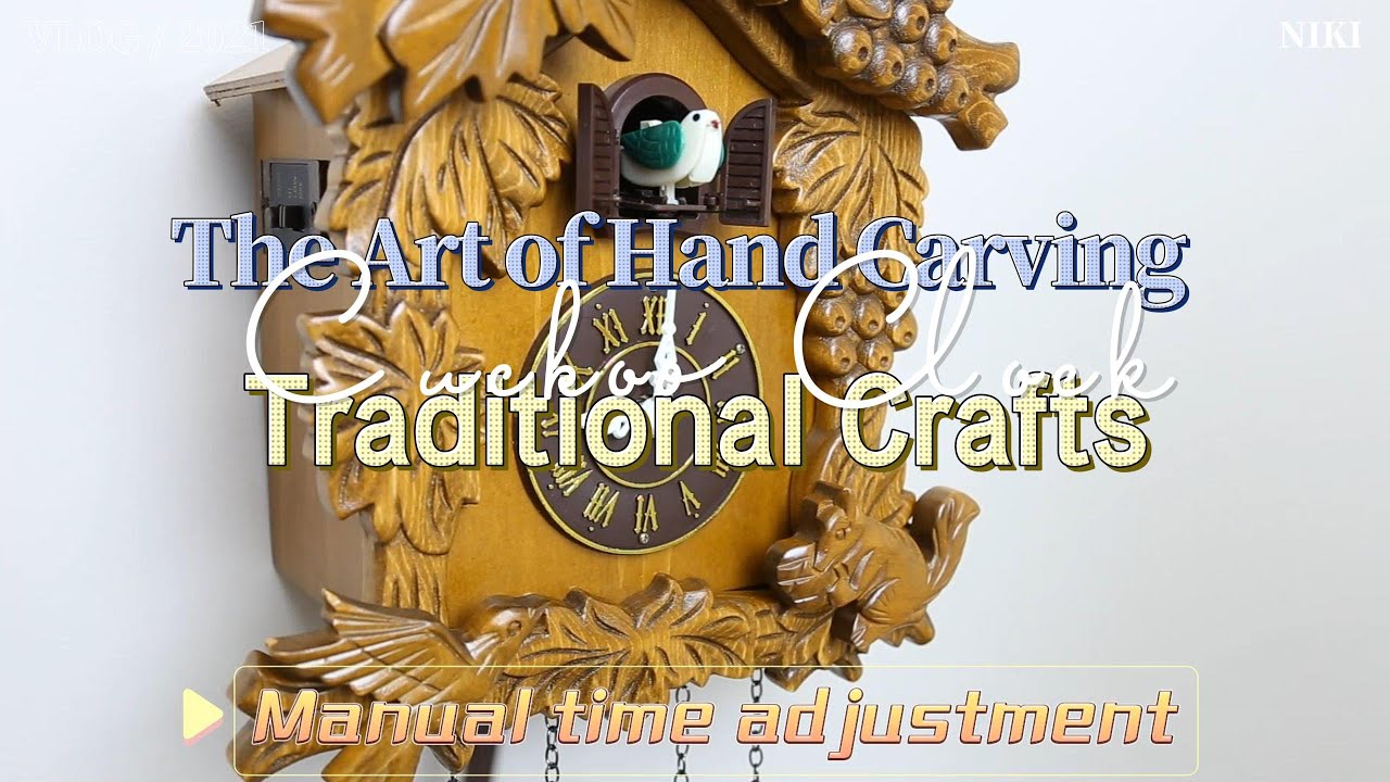 【Traditional Crafts】 Basswood Cuckoo Clock: The Art of Hand Carving ...