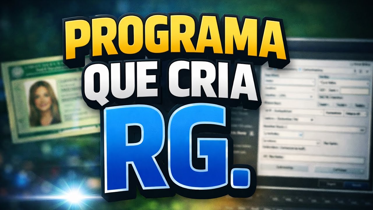 RG Maker — Criador de RG Fictícios para Diversão - TENHA um RG "FAKE ...