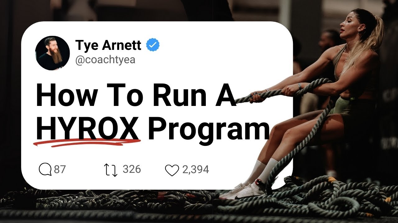 How To Run A HYROX Program - YouTube