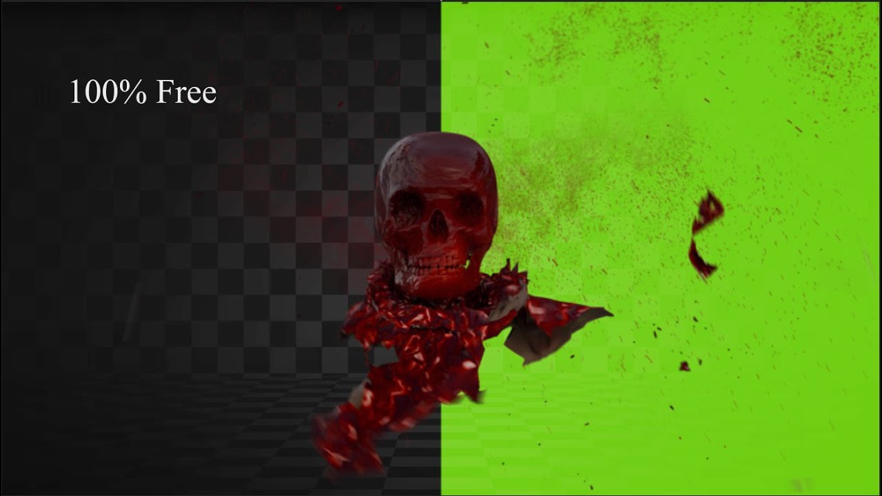 Head Explosion 4k Green Screen VFX - YouTube